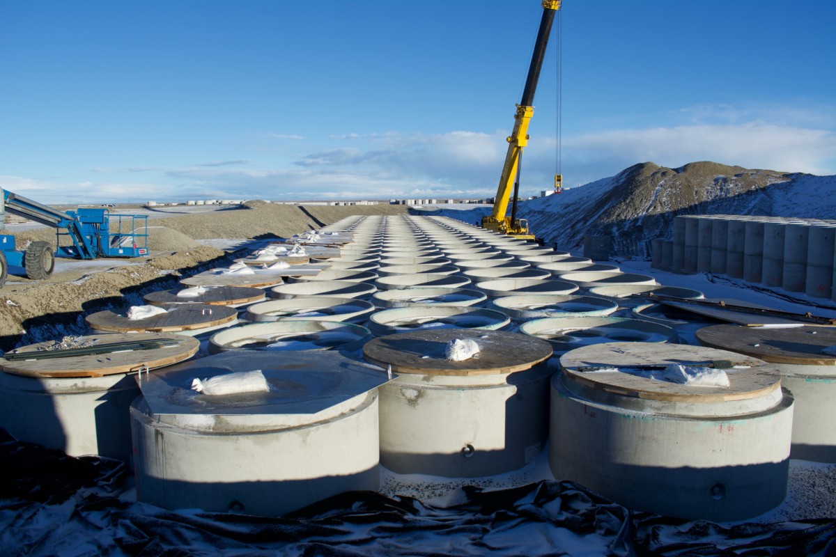 INL - Remote Handled Low-Level Radioactive Waste Storage Facility - Delhur